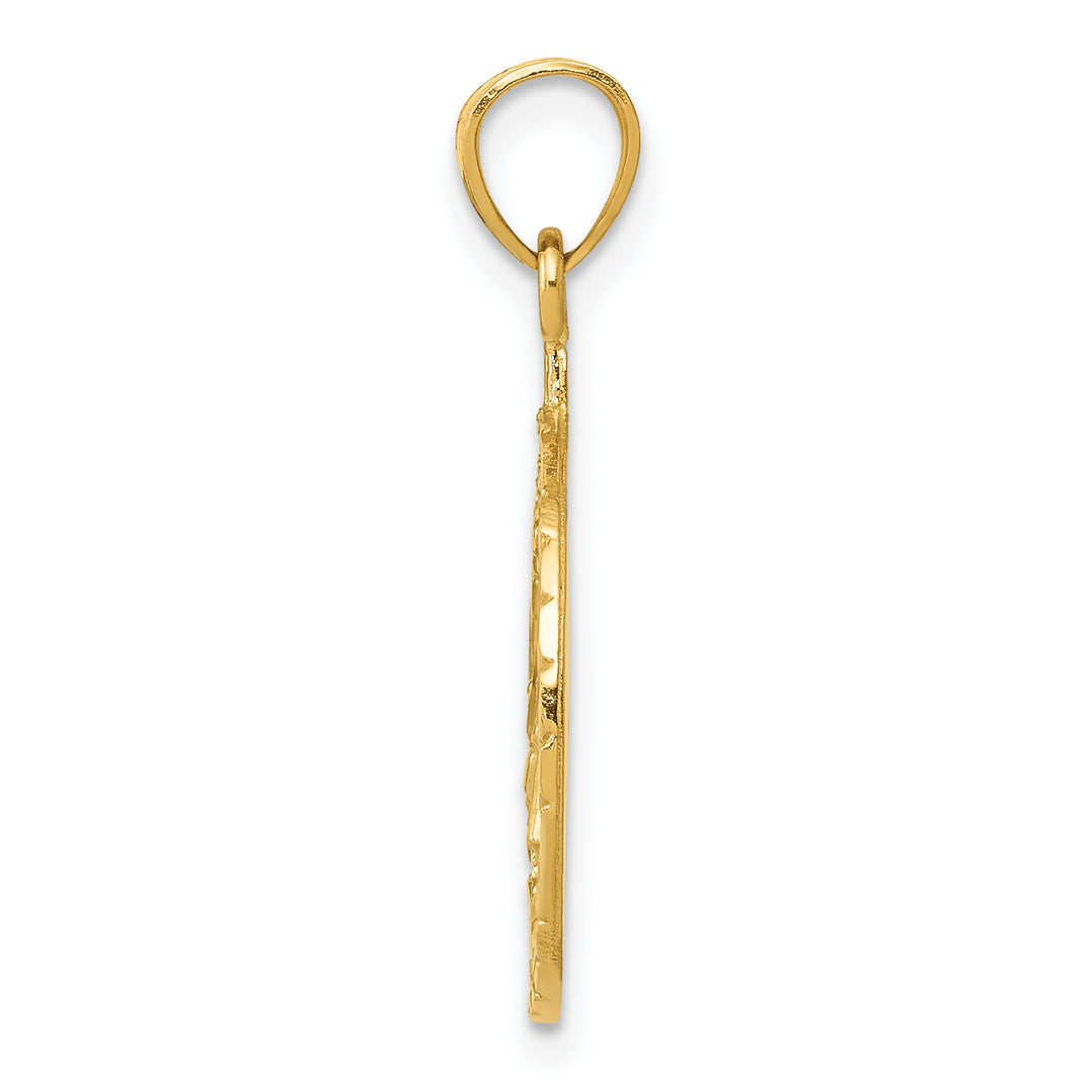 14k Polished and Diamond-cut Masonic Symbol Pendant – Iceberg Diamonds ...